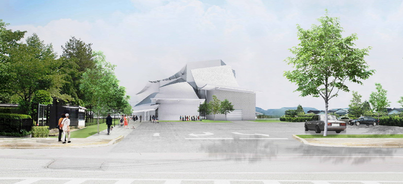 kazuyo sejima plans sculptural tsuruoka city cultural hall in japan