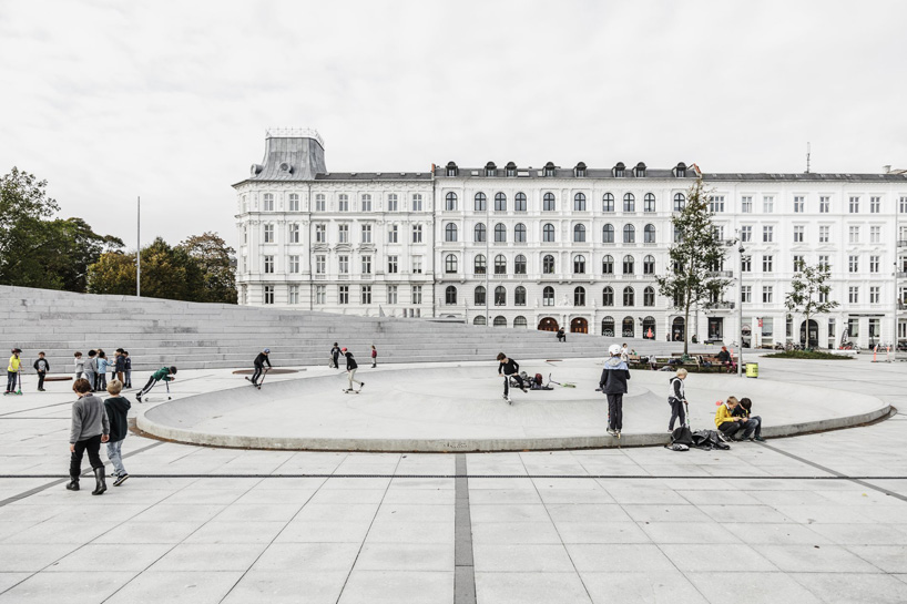 COBE renews israel's square in central copenhagen