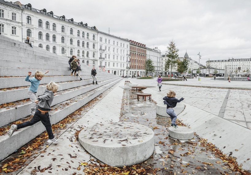 COBE renews israel's square in central copenhagen