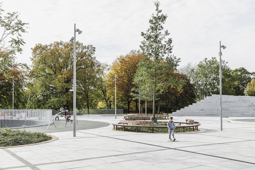 COBE renews israel's square in central copenhagen
