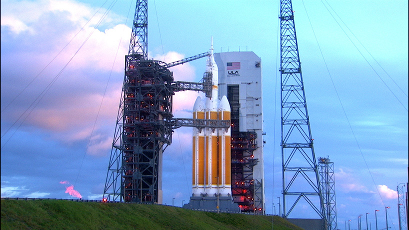 mars-destined NASA orion spacecraft launches for first test flight