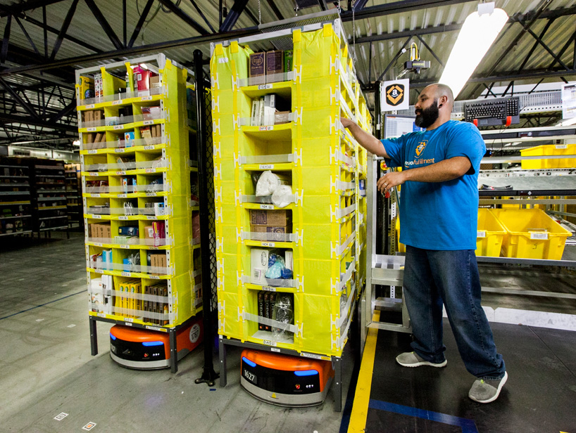 Amazon Warehouse Robots Amazon Warehouse Robots