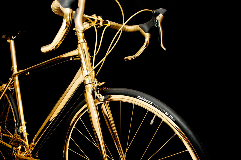 goldgenie's limited edition 24K gold bike to be adorned with diamonds