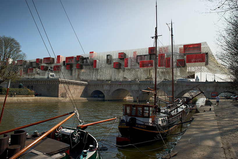 stéphane malka visualizes P9 ghetto-mobile as a nomadic micro-city