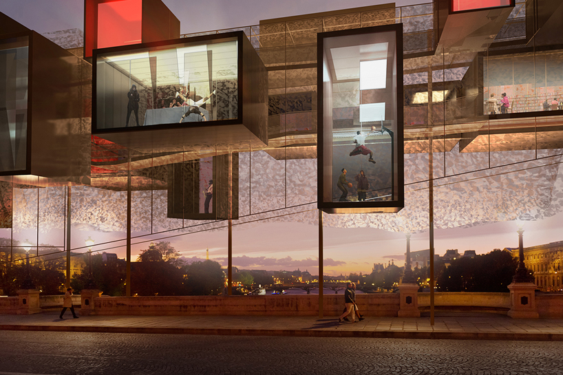 stéphane malka visualizes P9 ghetto-mobile as a nomadic micro-city