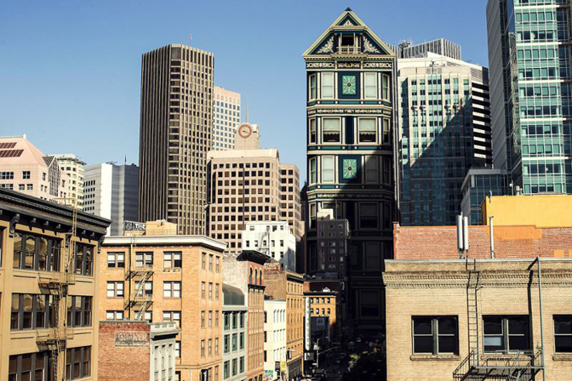 the bold italic imagines san francisco with victorian-style skyscrapers