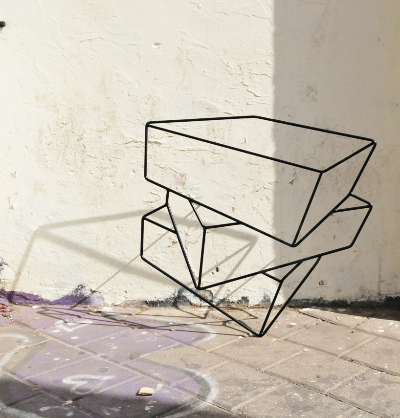 shai levi manipulates multiple dimensions with illusion drawings