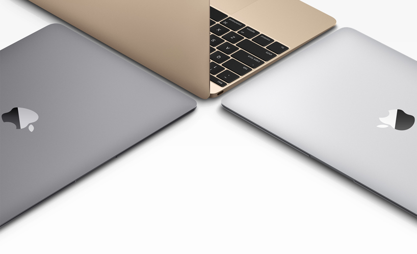 super slim apple macbook unveiled in gold, silver and space gray