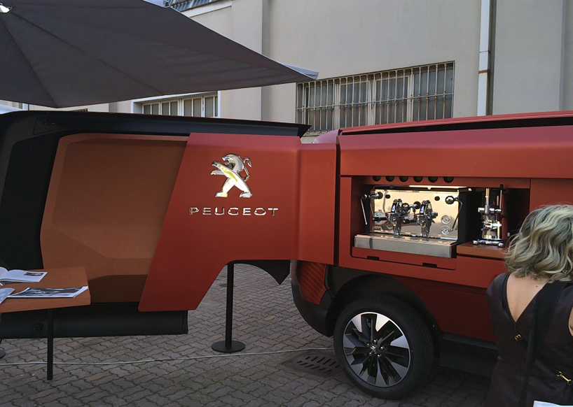 peugeot food truck puts the restaurant on wheels for world expo 2015