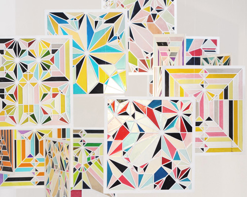 sipho mabona sculpts sugar stained glass window panes