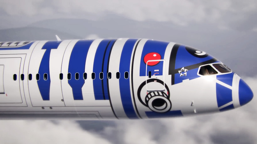 ANA's star wars themed R2-D2 aircraft to take passengers far, far away