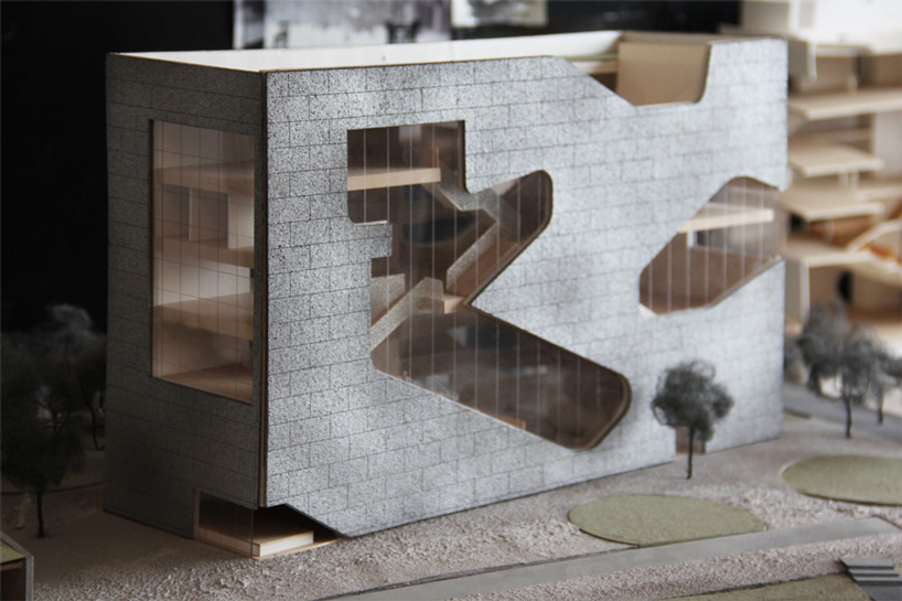 hunters point community library in new york by steven holl