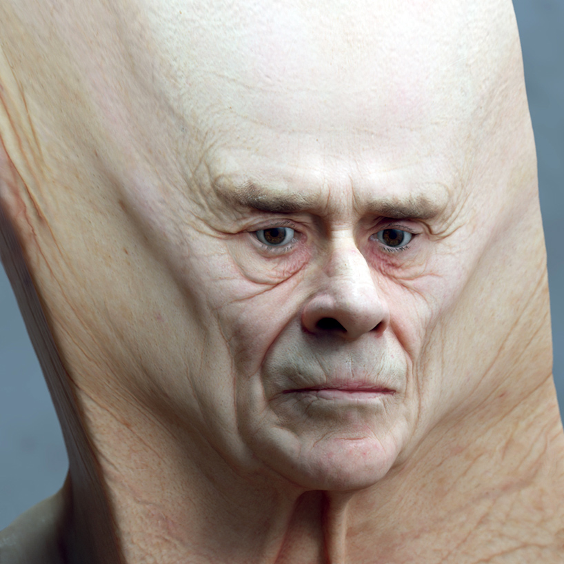 lee griggs forms facial deformations with geometrically-shaped skin