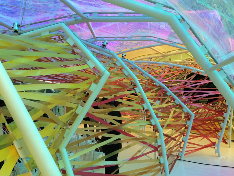 selgascano reveals images of the 2015 serpentine pavilion