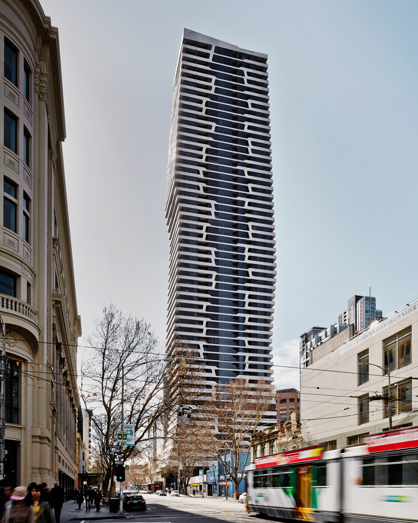 hayball adds mixed-use MY80 residential tower to melbourne's CBD