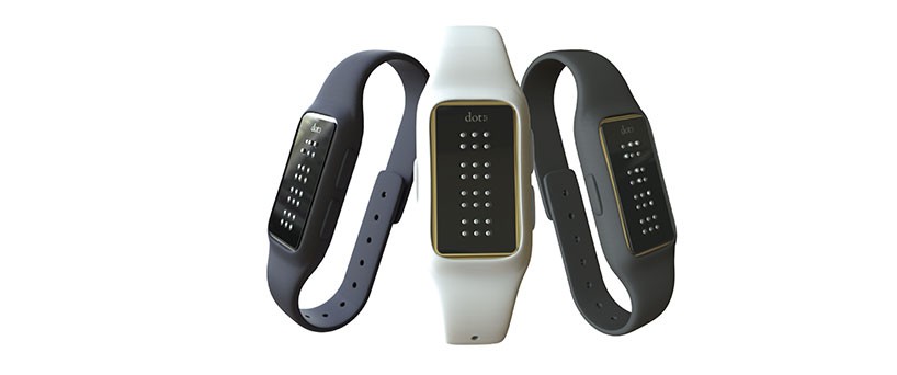 Dot braille smartwatch helps the visual impaired see the world around them