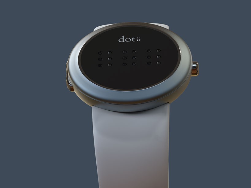 Dot braille smartwatch helps the visual impaired see the world around them