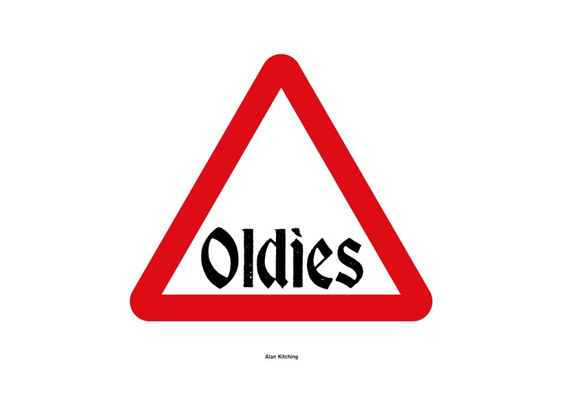 graphic designers reimagine the elderly people road sign