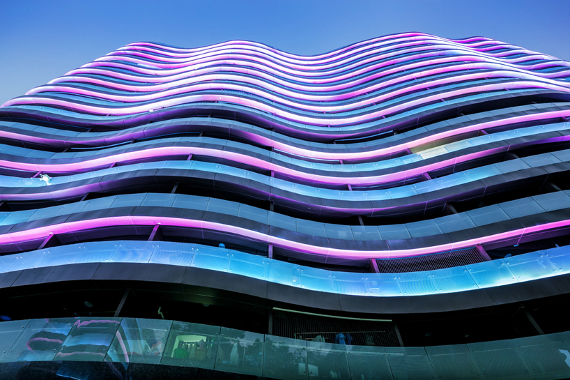 NEXT architects develops shouxi building with rhythmic façade in china