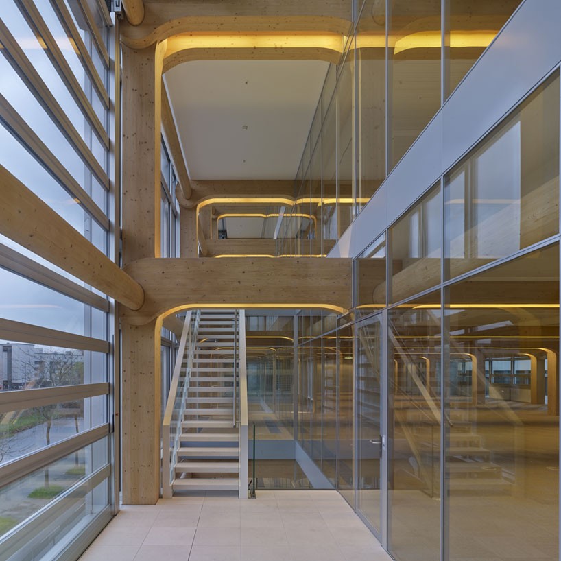 shigeru ban's first UK project to be a residential scheme composed of ...