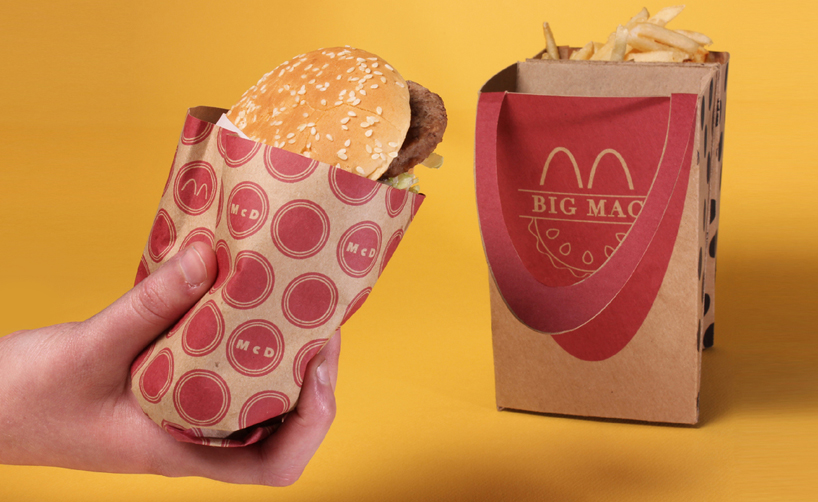 jessica stoll rethinks big mac packaging as a portable purse, pocket ...