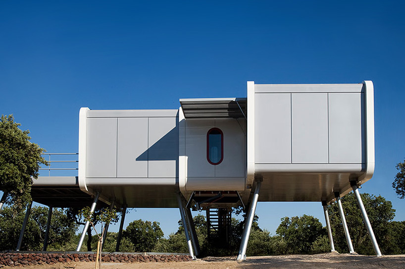 NOEM's prefabricated spaceship home lands in central spain