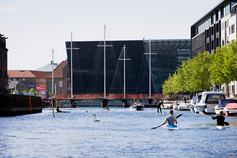 olafur eliasson's cirkelbroen bridge opens in copenhagen
