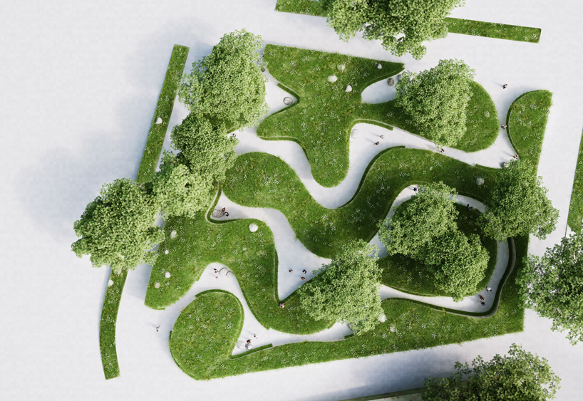 penda unveils undulating landscaped pavilion for china's garden expo