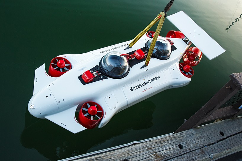 deepflight creates a new class of personal water travel with dragon ...