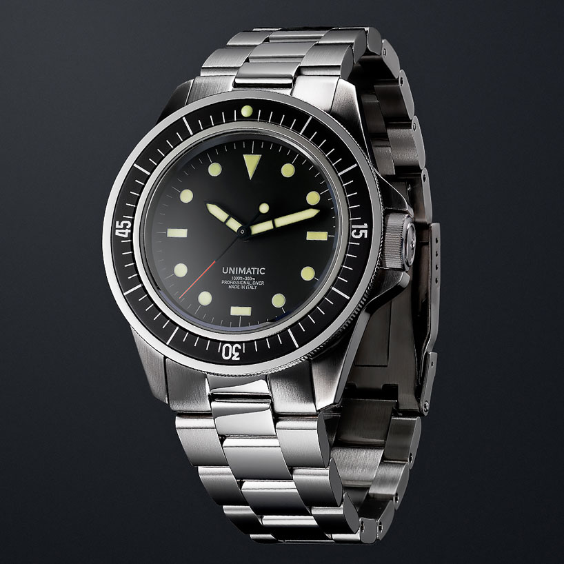 simone nunziato + giovanni moro's unimatic watches combine classic and ...