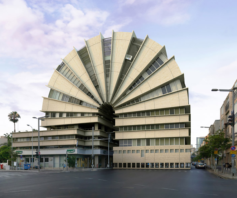 víctor enrich twists and bends buildings into contorted city landscapes