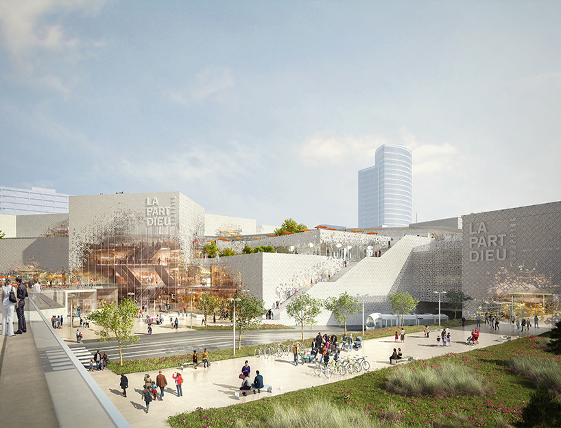 MVRDV to transform lyon's part-dieu shopping center