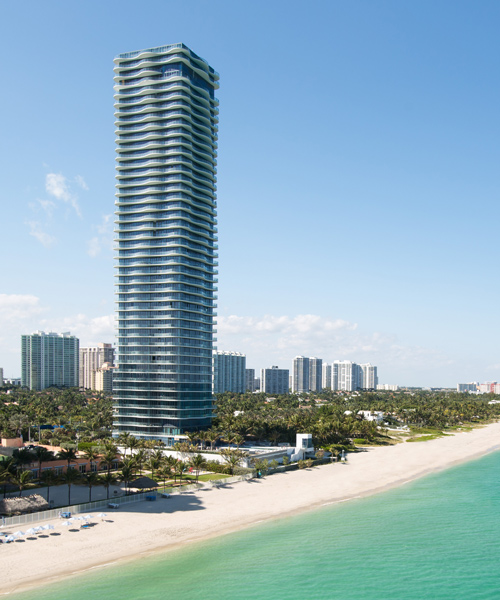 regalia condominium tower in florida by arquitectonica