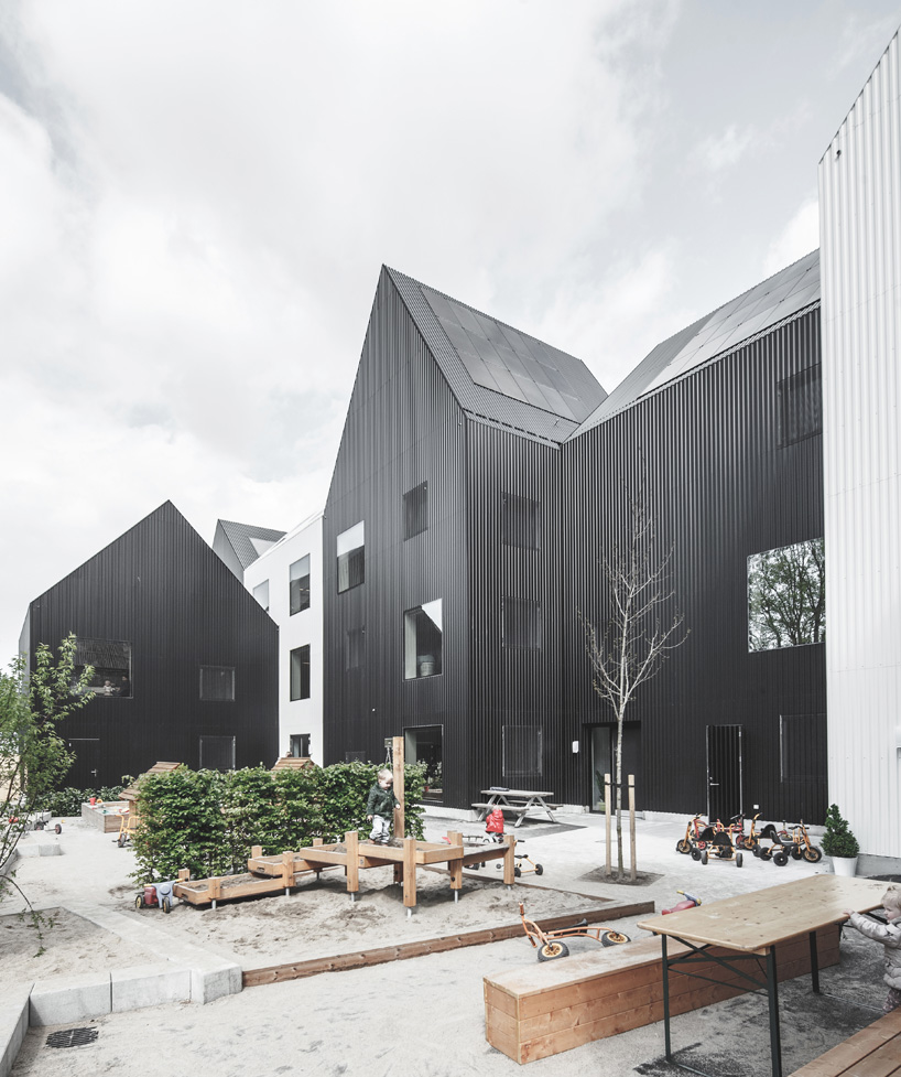 COBE completes frederiksvej kindergarten in copenhagen