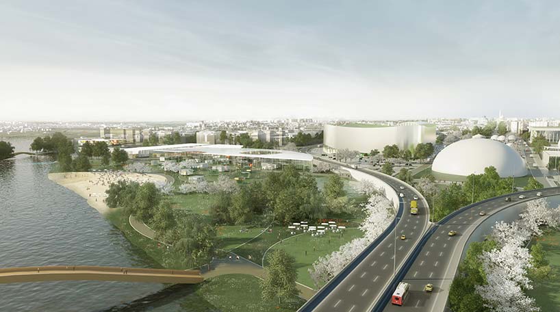 OMA unveils two masterplan concepts for RFK campus