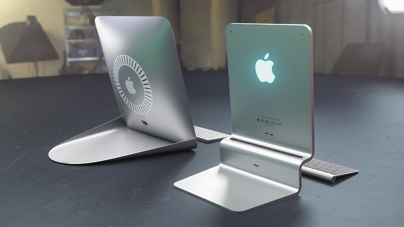 curved/labs’ concept restores apple’s egg-shaped iMac for today’s ...