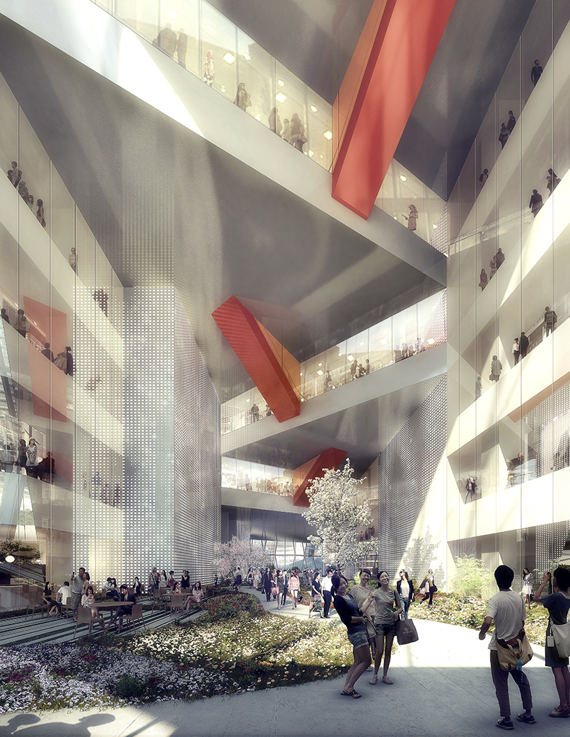 OMA unveils plans to build its first tower in toyko