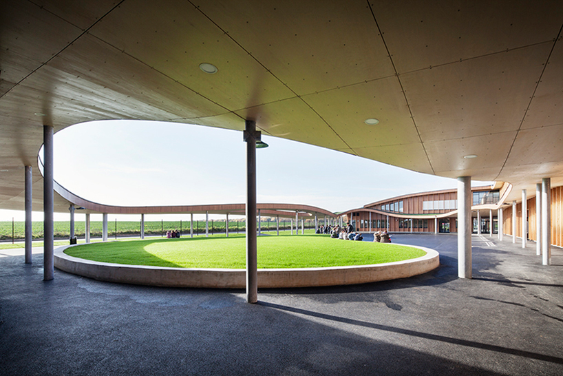 daudré-vignier designs froelicher high school in sissonne, france
