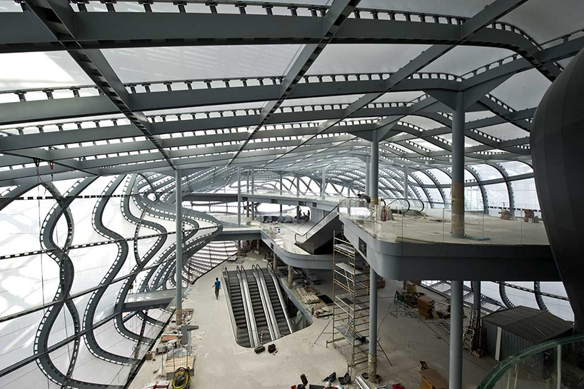 new rome EUR convention center by fuksas nears completion