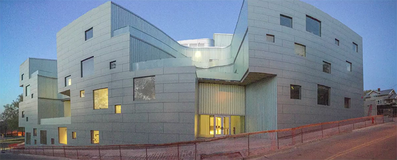 university of iowa's new visual arts building by steven holl