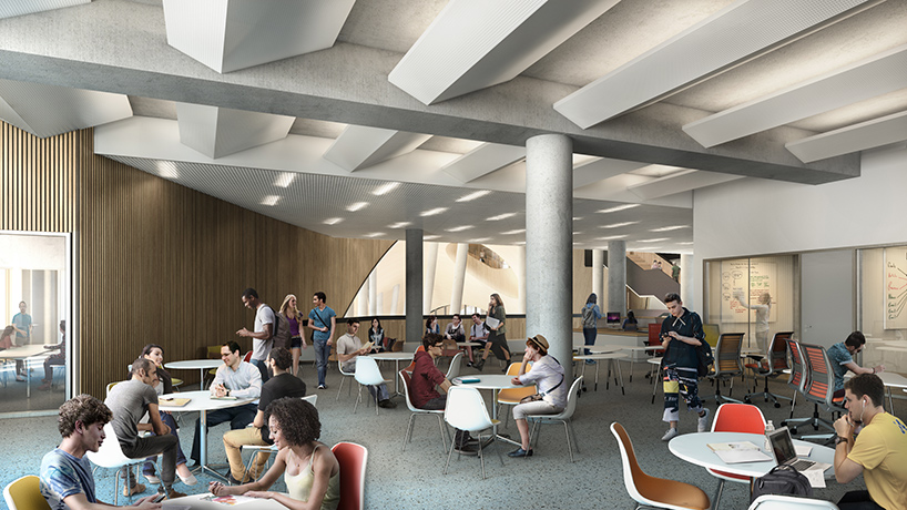 snøhetta reveals new images of temple university library