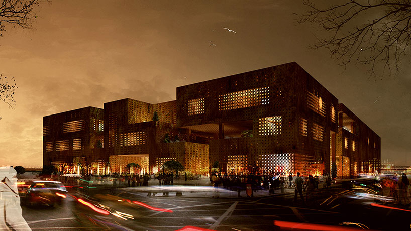 tabanlioglu architects plans marrakesh congress center