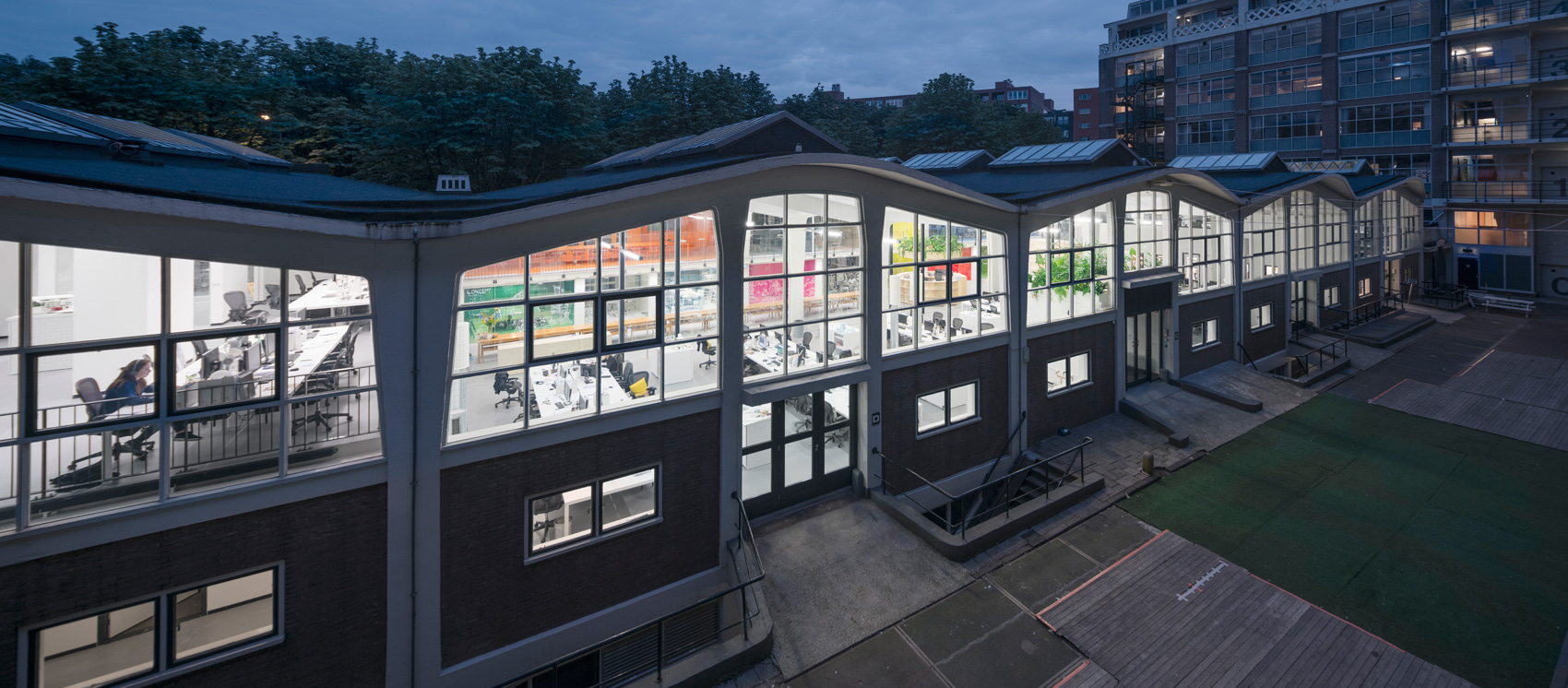 inside MVRDV's vibrant new office space in rotterdam