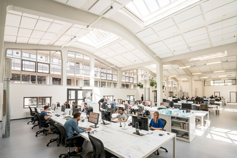 inside MVRDV's vibrant new office space in rotterdam