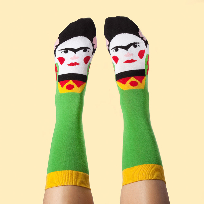 artist sock set lets you wear world famous painters on your feet
