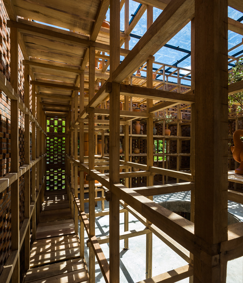 tropical space designs terracotta studio in vietnam