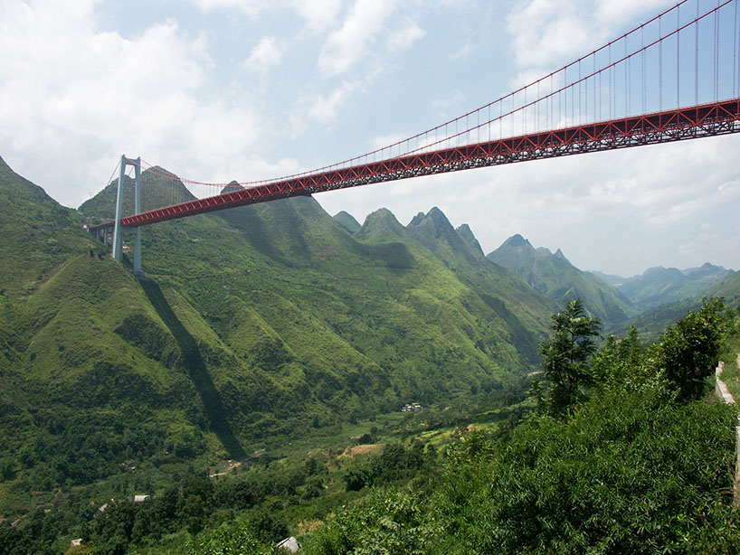 skyscraper puli bridge is the second highest in the world