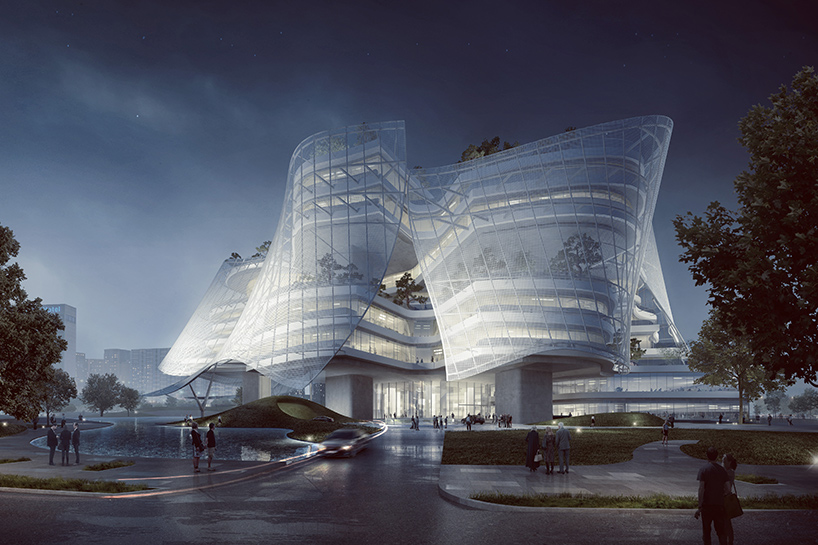 MAD architects reveals plans for xinhee design center in china