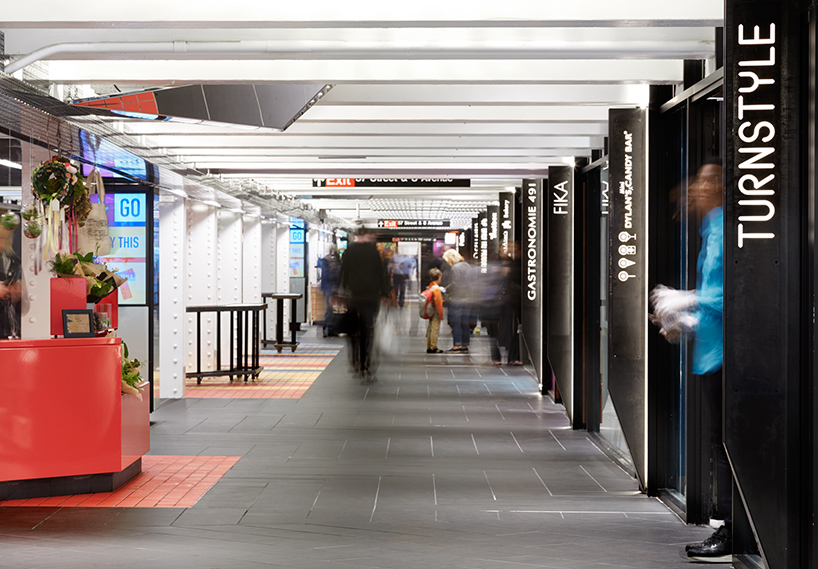 turnstyle retail complex in NYC by architecture outfit