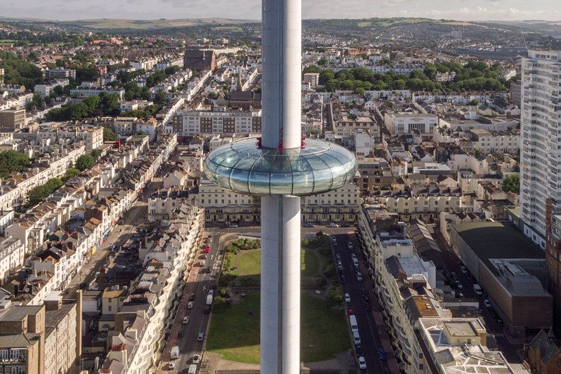 british airways i360 slender observation tower set to open in brighton
